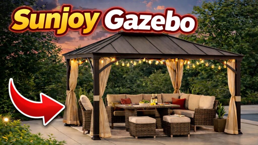 Sunjoy Gazebo Reviews: Comprehensive Quality, Durability & Buying Guide ...