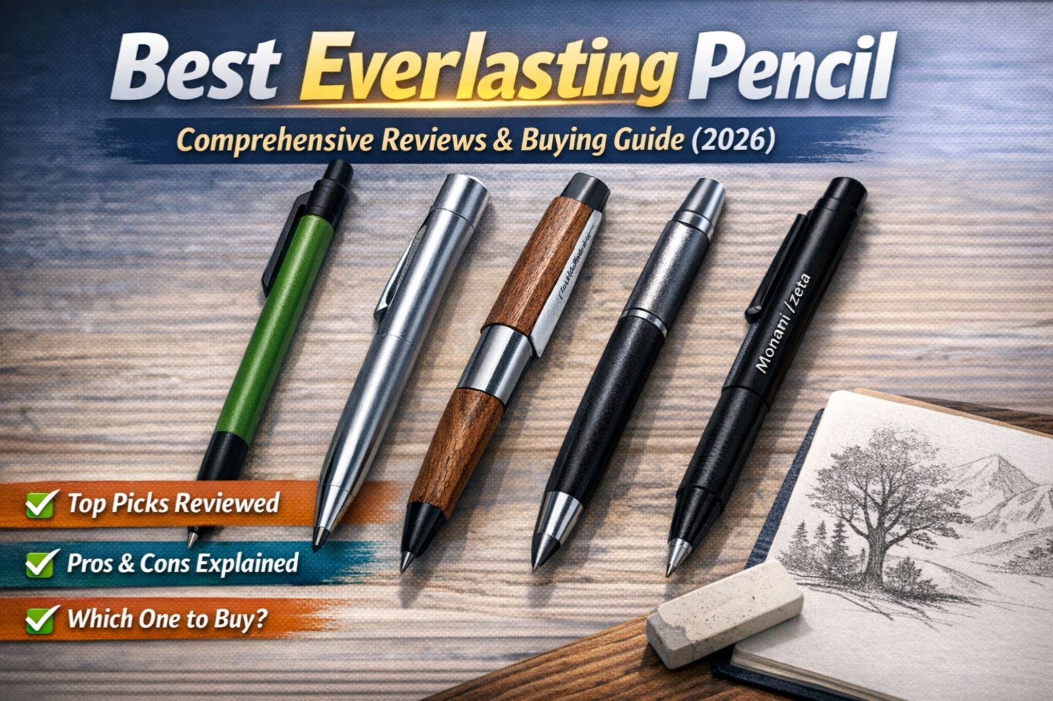 Best Everlasting Pencil: Comprehensive Reviews & Buying Guide (2026 ...